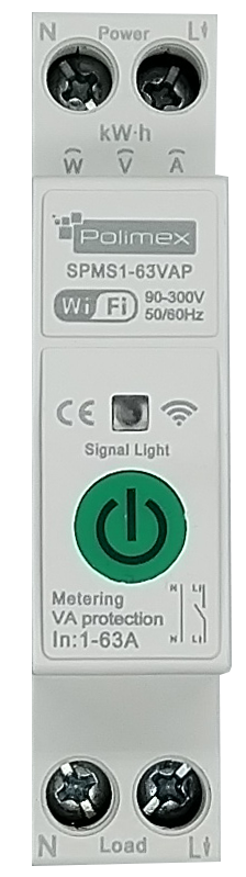 WIFI Smart Switch Energy Meter Kwh Metering Monitoring Timer Relay MCB ...